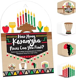 Amazon.com: Big Dot of Happiness Happy Kwanzaa - African Heritage ...