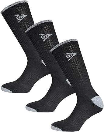 Amazon.com: Dunlop Men's Shawlong Pack Sport Socks : Dunlop: Clothing ...
