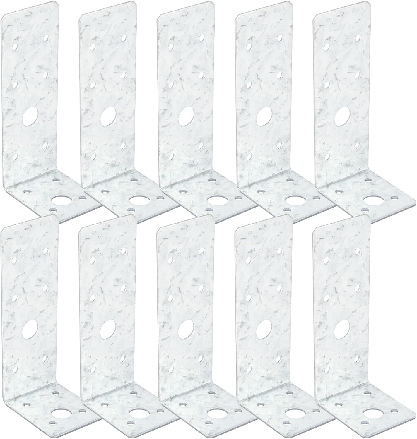 Amazon.com: 10 Pack Corner Bracket L Brackets for Wood Versatile 90 ...