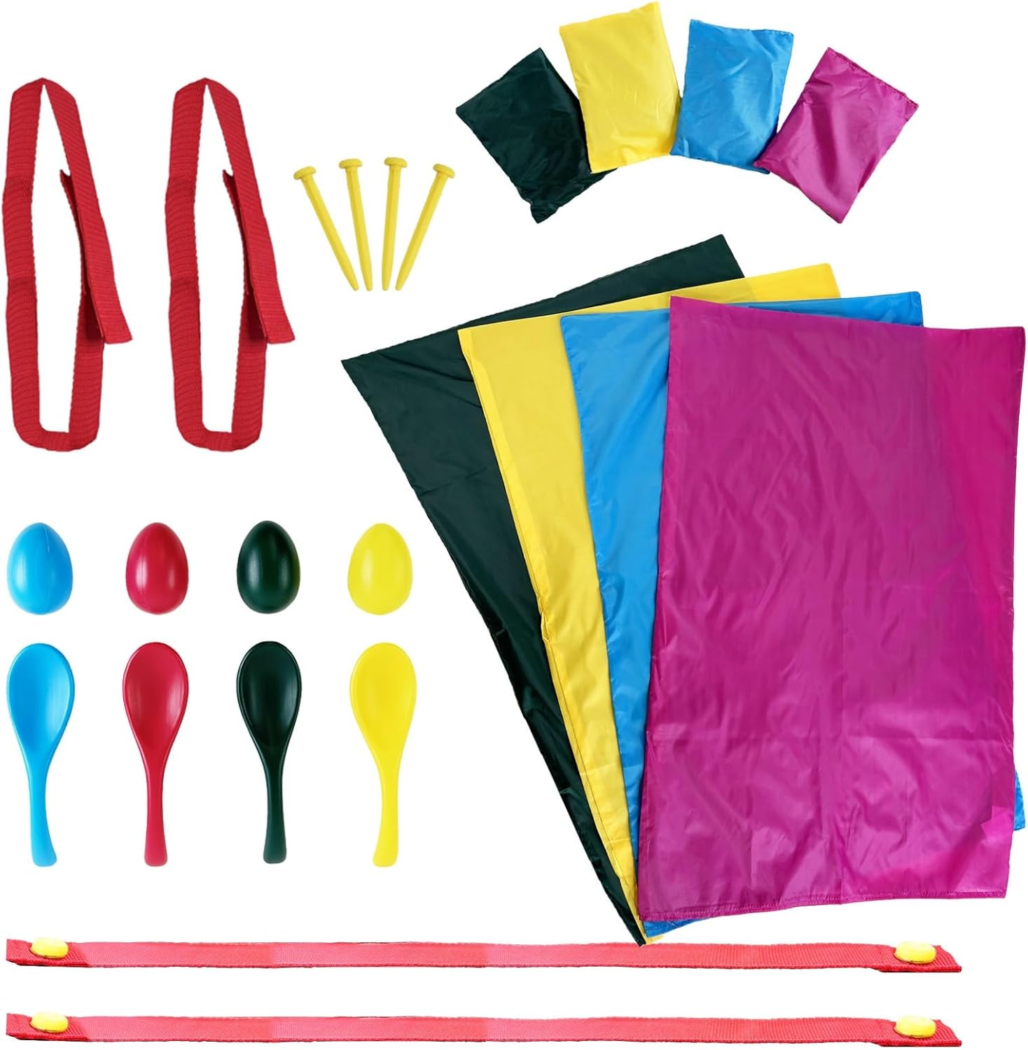 Traditional Garden Games Sports Day Set – Complete Outdoor Activity Kit ...