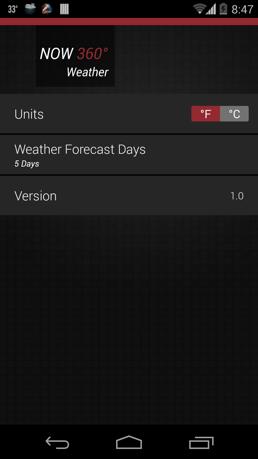 Now 360 Weather - App on Amazon Appstore