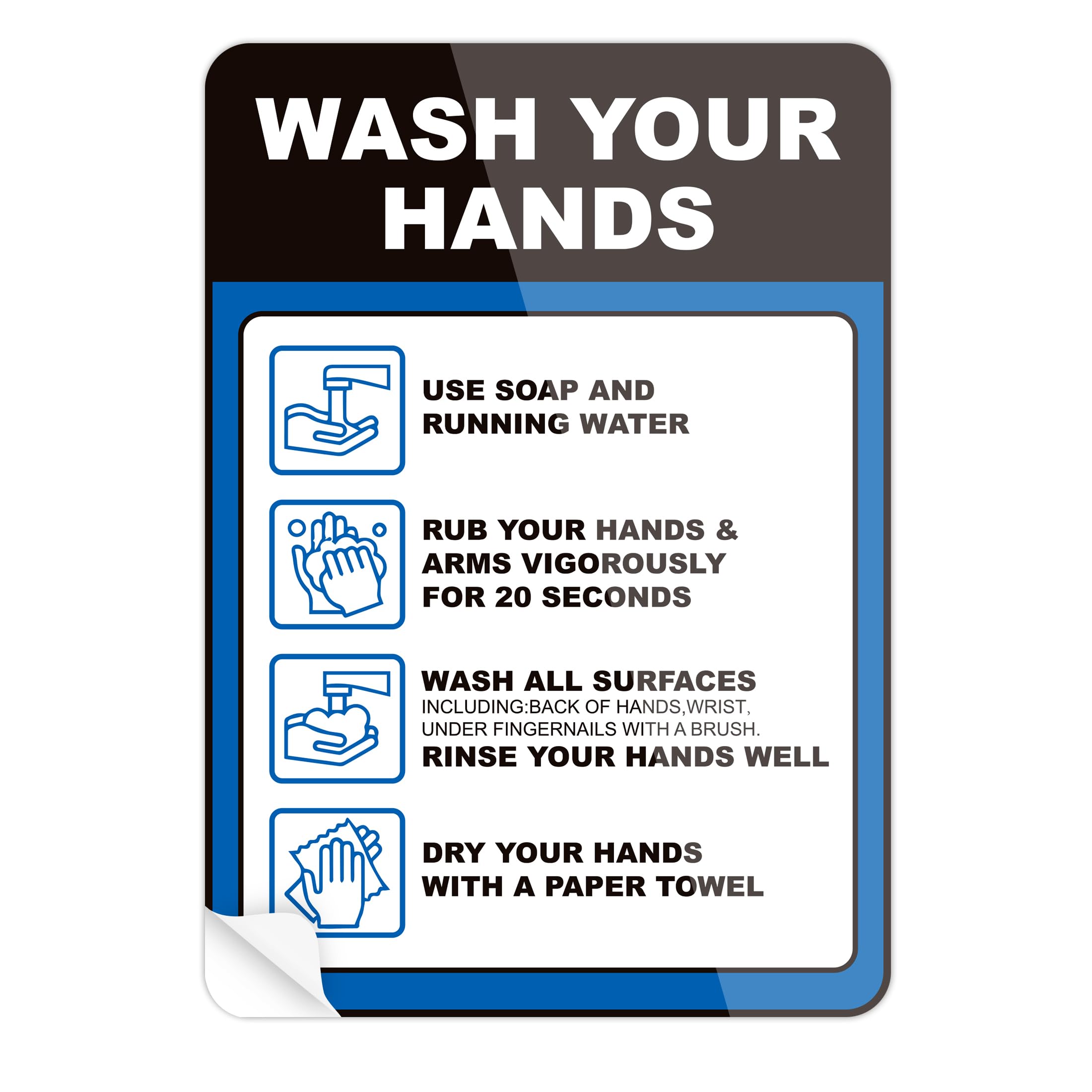 Hand Wash Signs Free Printable