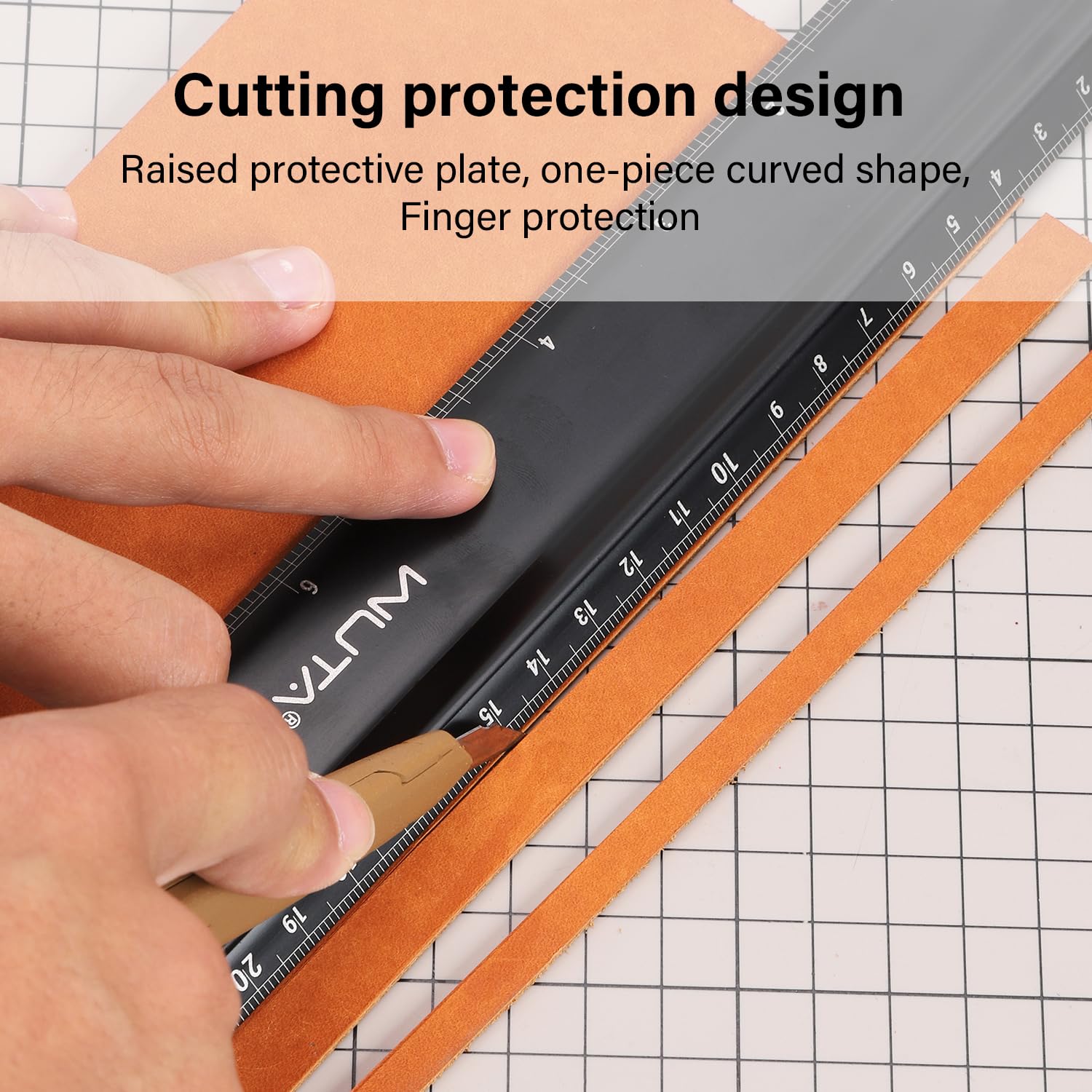 Snapklik.com : Stainless Steel Machinist Ruler, Black Chrome Metal ...