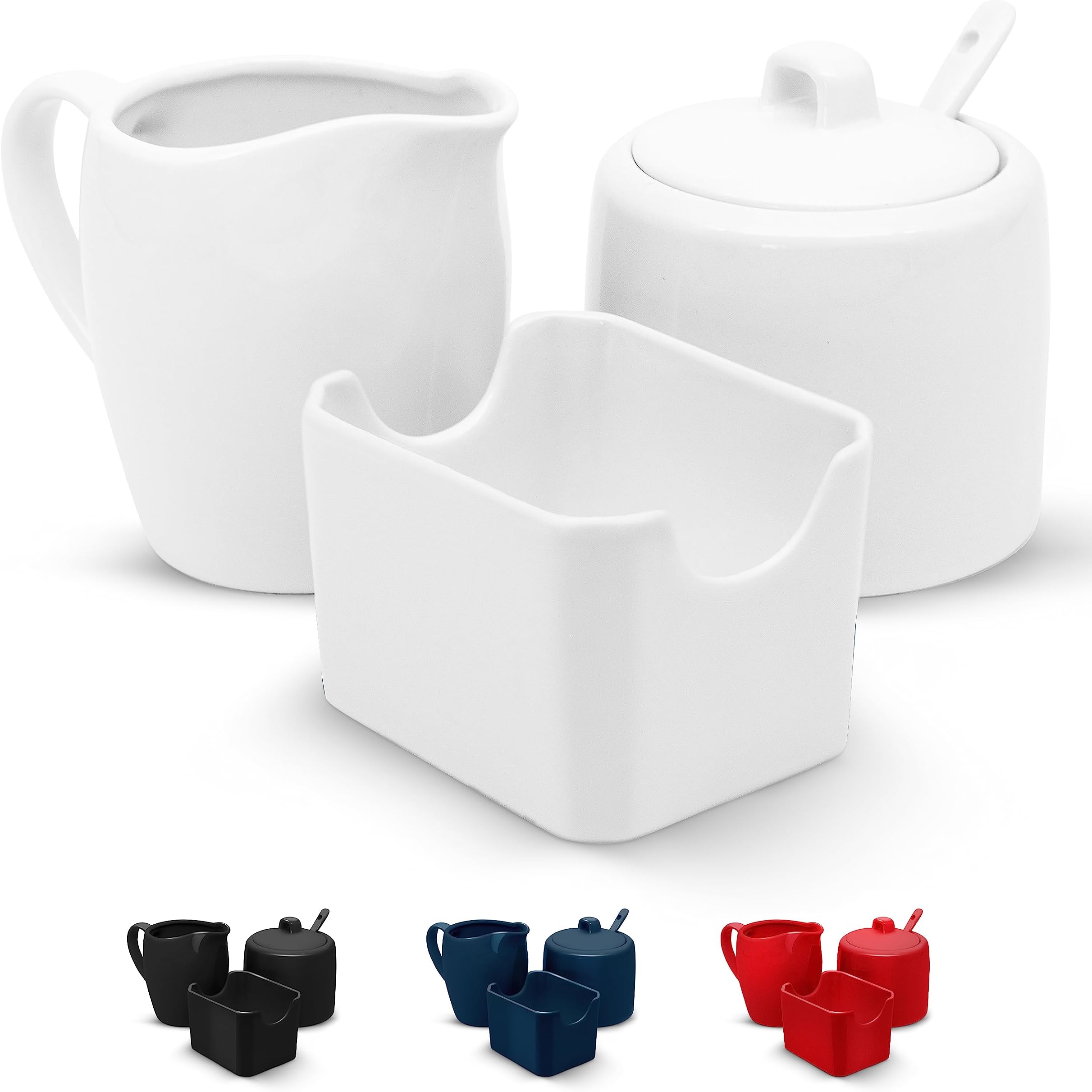 Amazon.com | Frieling USA 18/10 Stainless Steel Creamer and Sugar Bowl ...