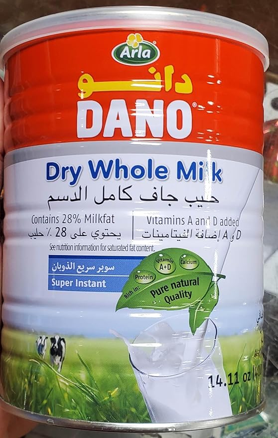 Amazon.com : Dano Dry Whole Milk 400g : Grocery & Gourmet Food