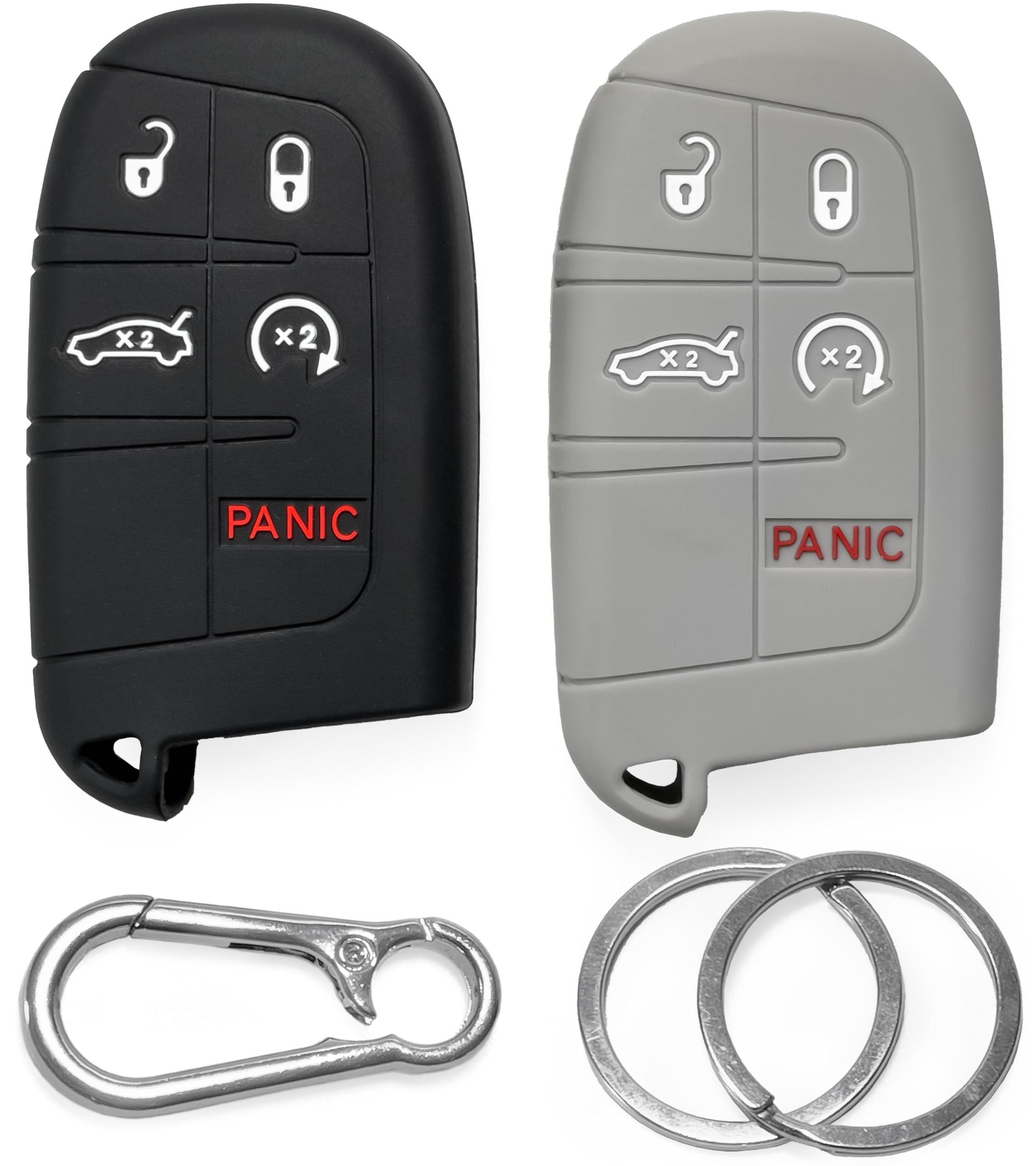 Snapklik.com : Click&Fit Silicone Key Fob Covers Compatible
