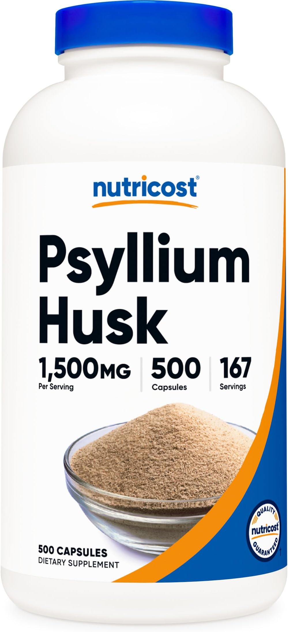 Amazon.com: Berkley Jensen Daily Psyllium Husk Supplement (600 - Count ...