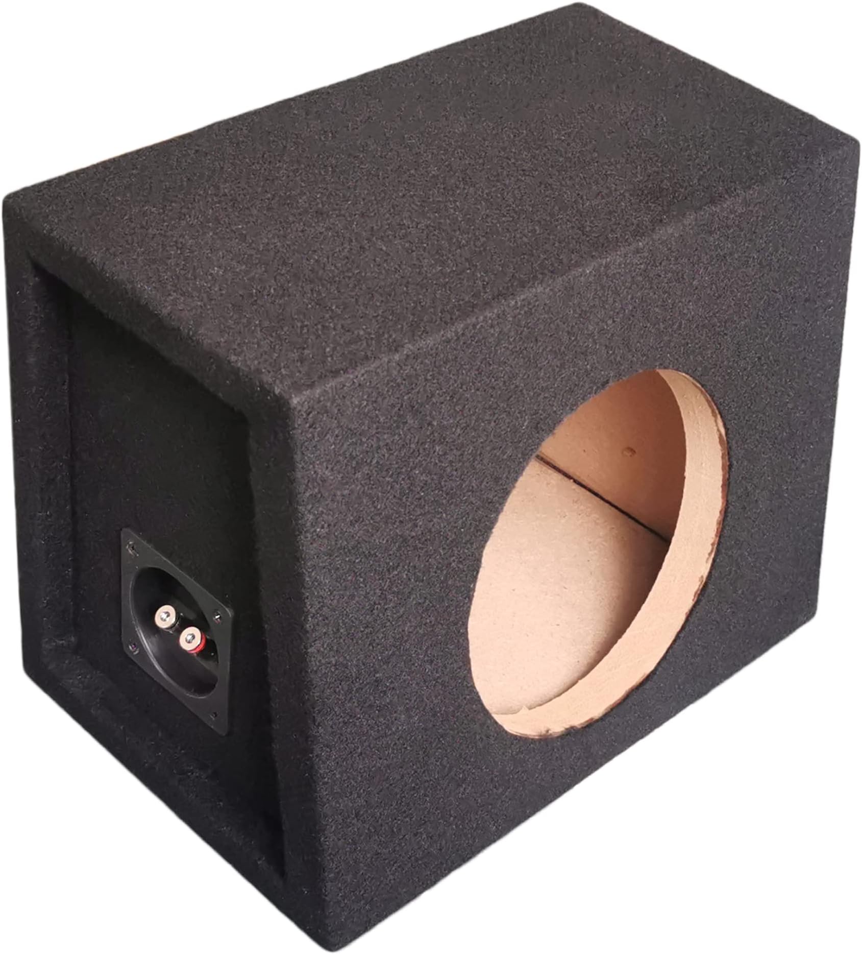 Amazon.com: Audiotek CA-8HSS 8" inch Single Angle Hatchback Sealed Box ...