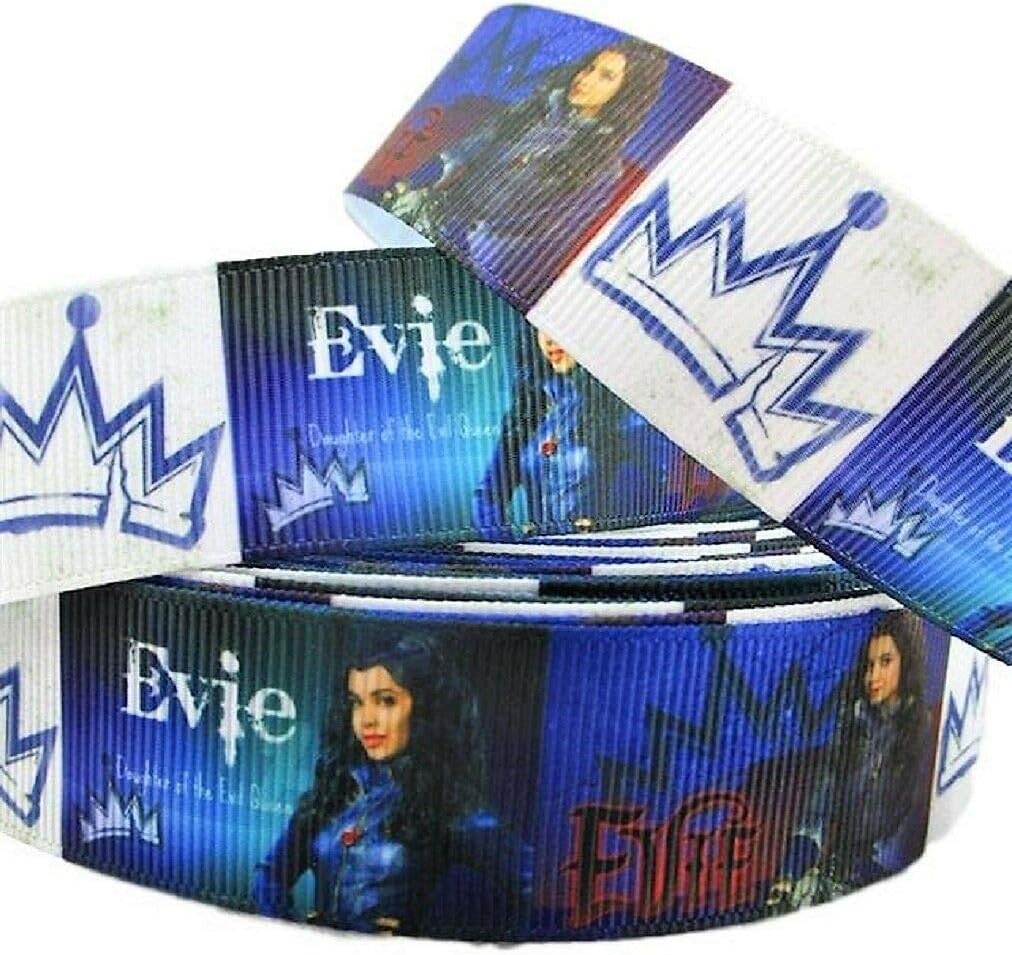 Amazon.com: Descendants Princess Evie 1" Wide Repeat Ribbon Sold in ...