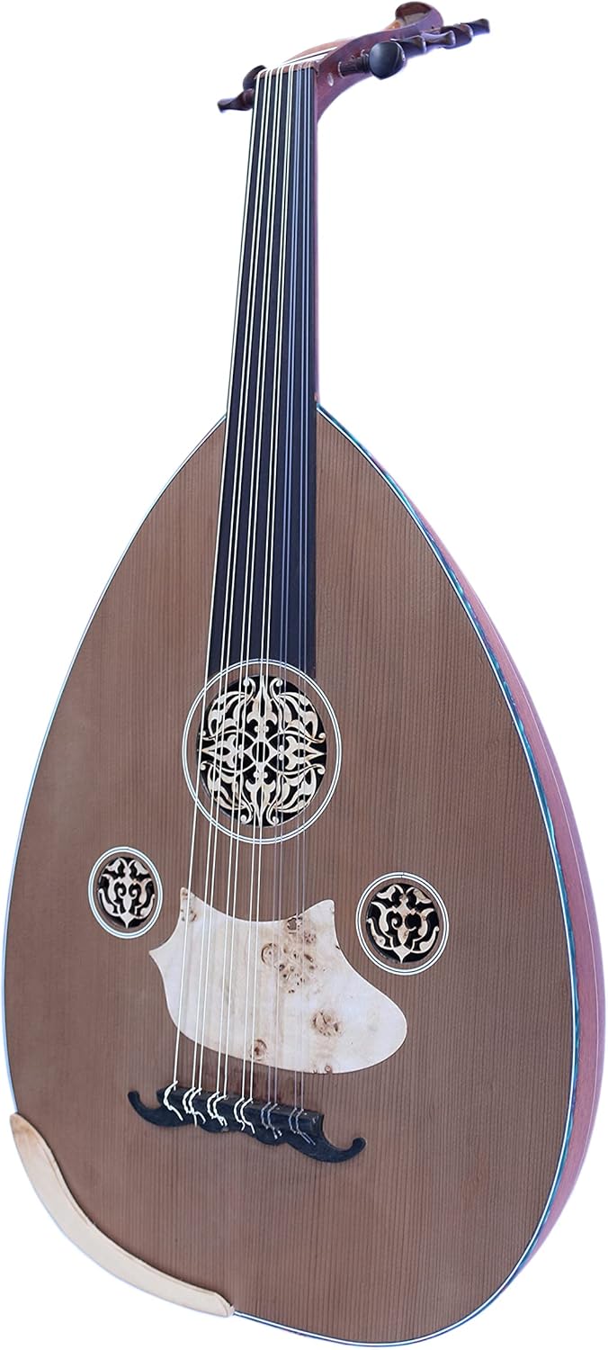 Turkish Oud with Cedar Top and Lute Strings - NAO-4 Australia | Ubuy