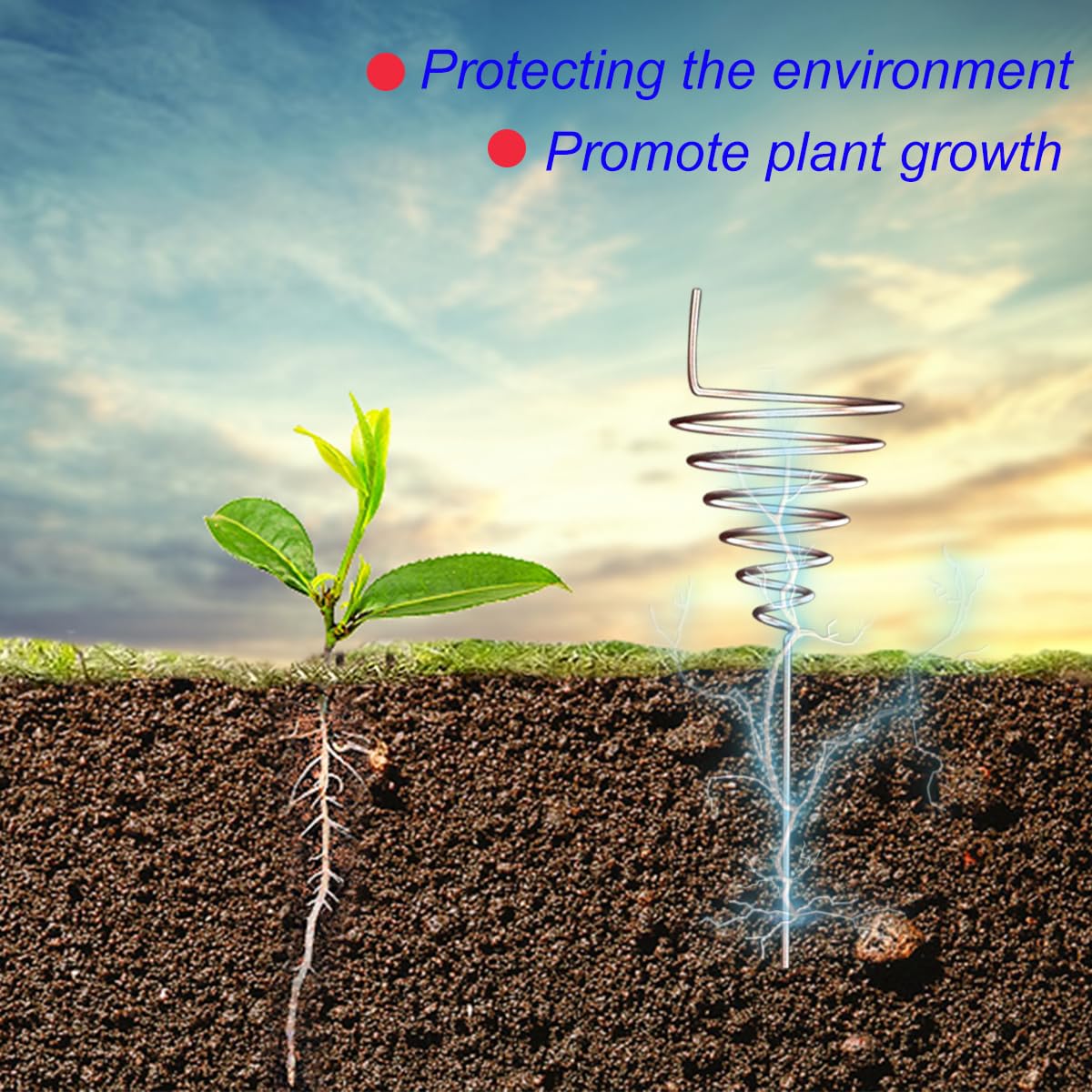 Fibonacci Bobina de bobina de plantilla para electrocultura de alambre ...