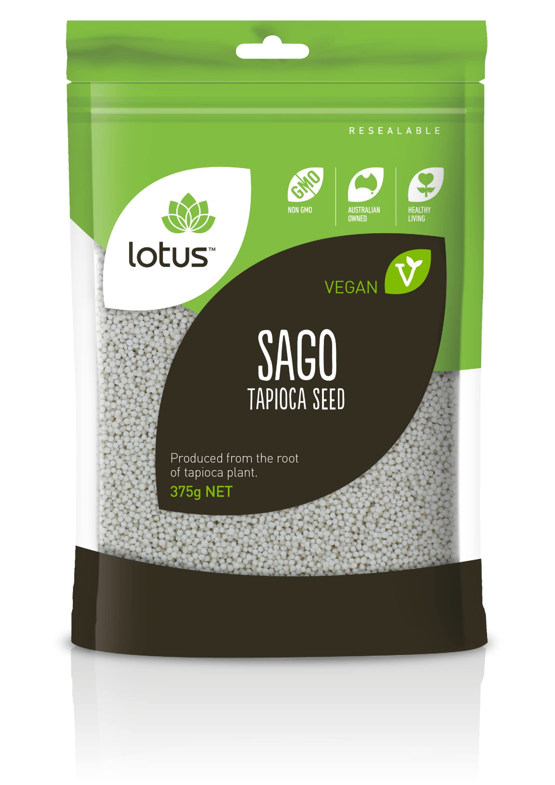 Lotus Tapioca Seed, 375 g : Amazon.com.au: Pantry Food & Drinks