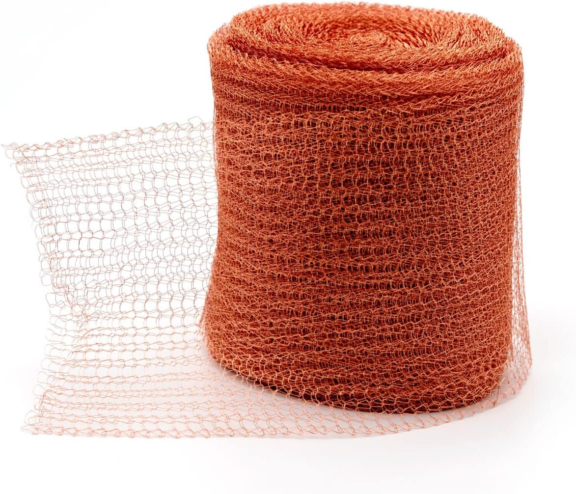 Knitted Pure-Copper Mesh Roll-Pest Control-Blocker - Fill Fabric Stuff ...