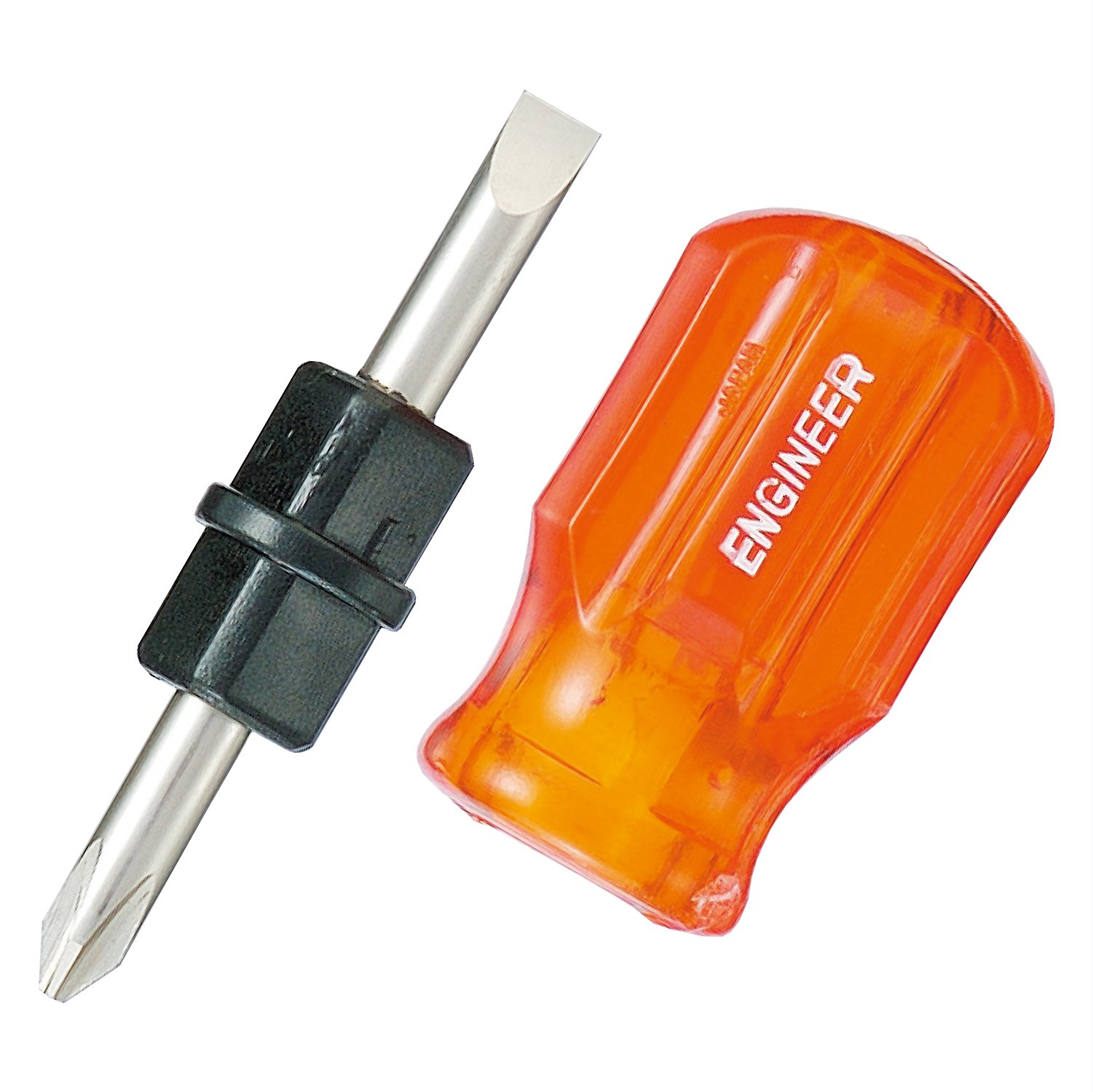Reversible Stubby Screwdriver (Phillips/Slot Head Double Ended bit ...