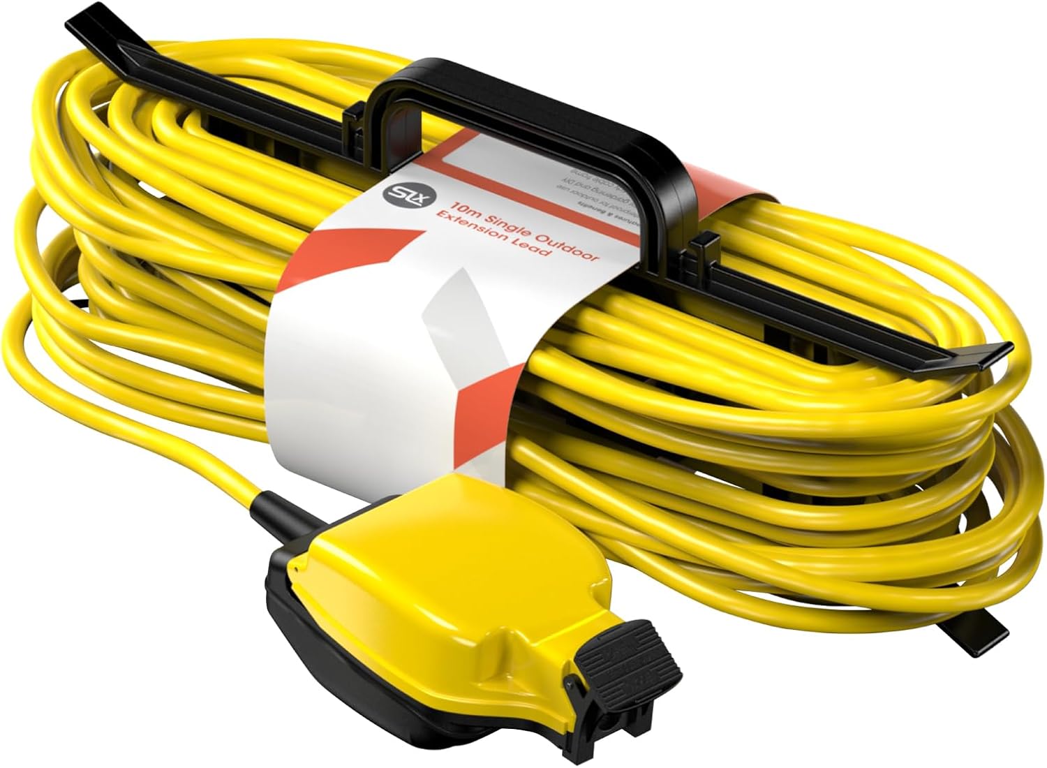 SLx Outdoor Extension Lead 10m Heavy Duty Extension Cable Single Socket ...