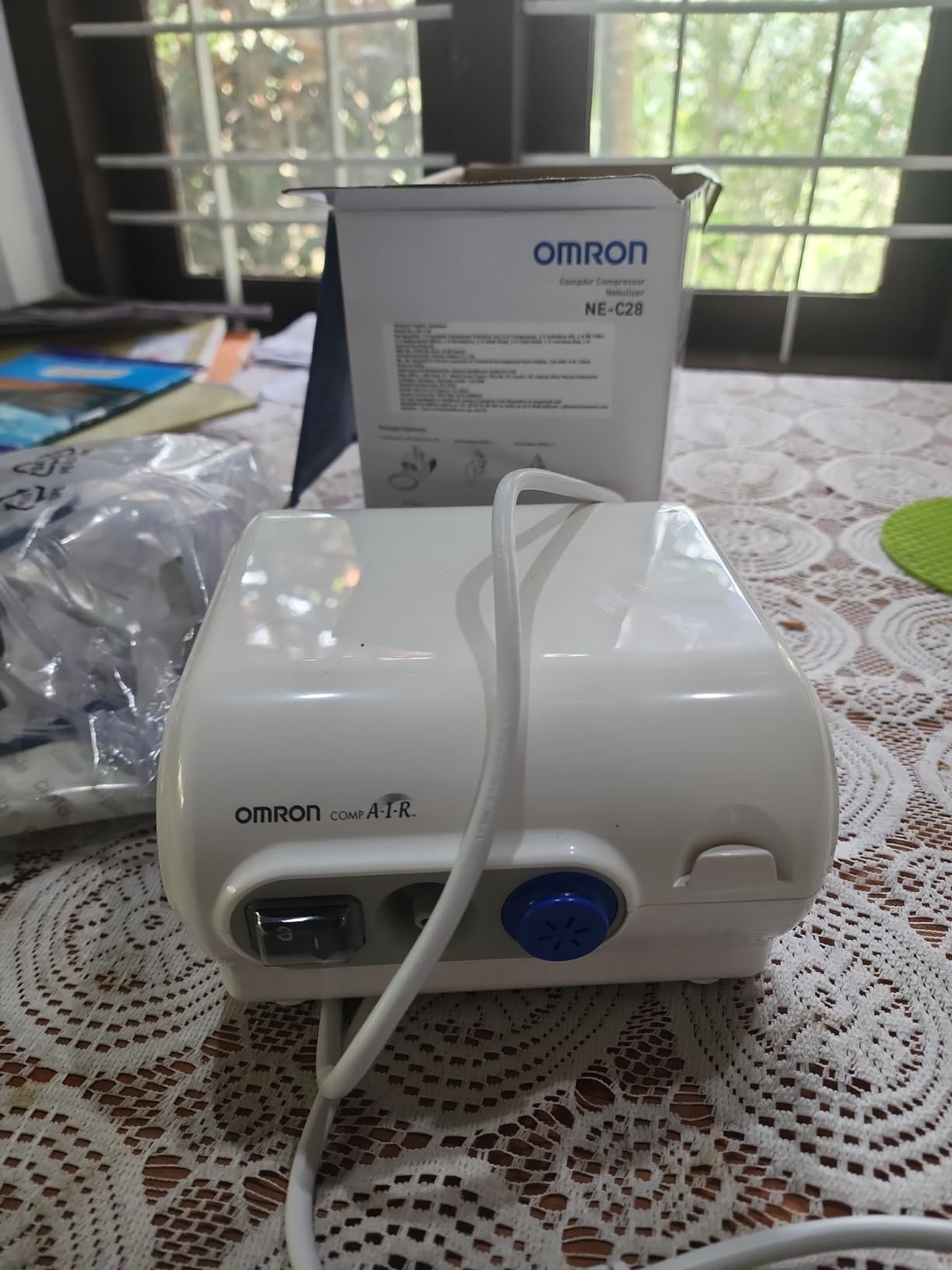 Omron NE C28 Compressor Nebulizer For Child and Adult With Virtual ...