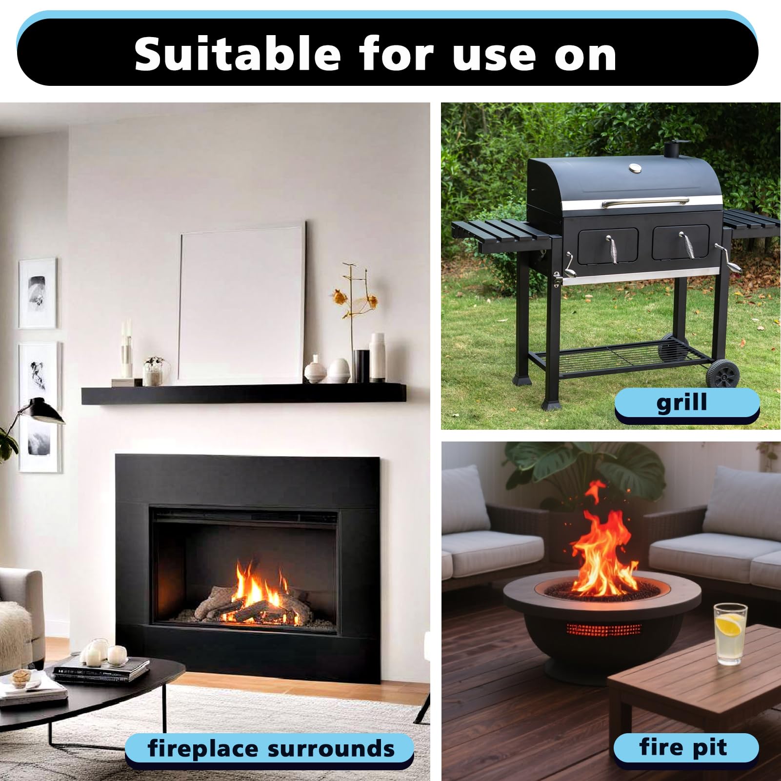 Snapklik.com : NADAMOO High Heat Engine Spray Paint - High Temperature ...