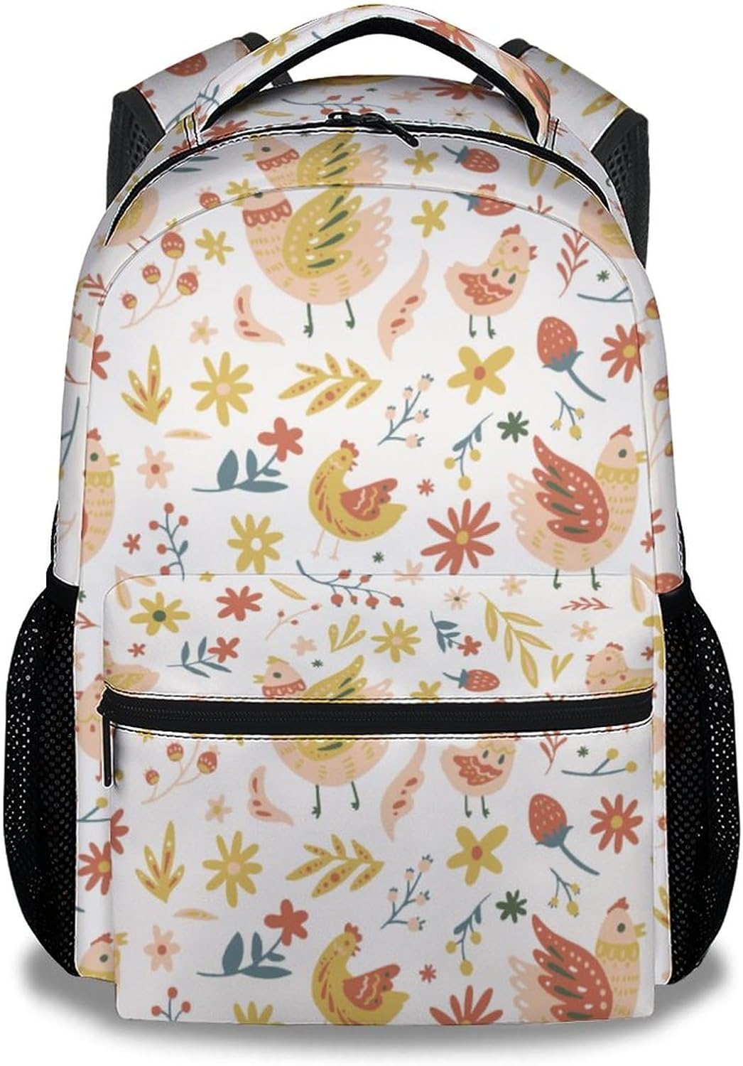 Amazon.com | COOPASIA Chicken Backpack, 16 Inch Animal Theme Bookbag ...