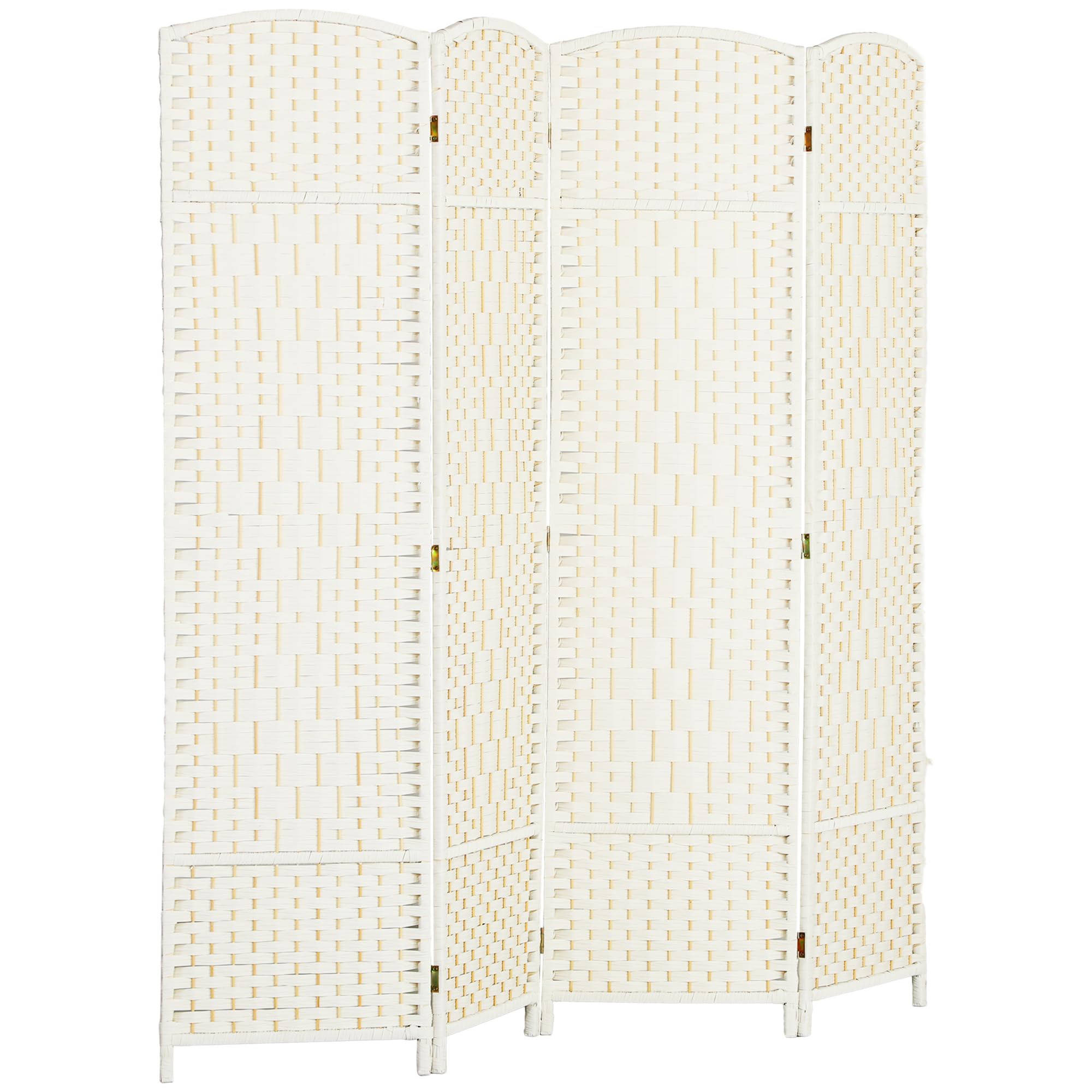 Snapklik.com : 4 Panel Room Divider, 6 Tall Folding Privacy Screen ...