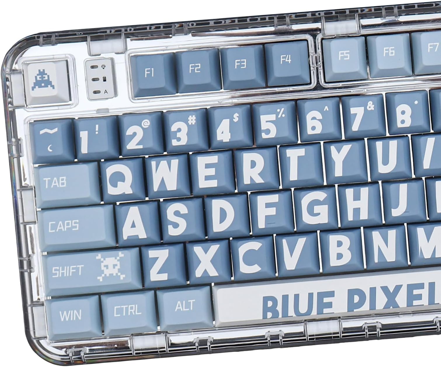 134 Keys Blue Keycaps Cherry Profile Dye Sub PBT Keycaps Set for Cherry ...