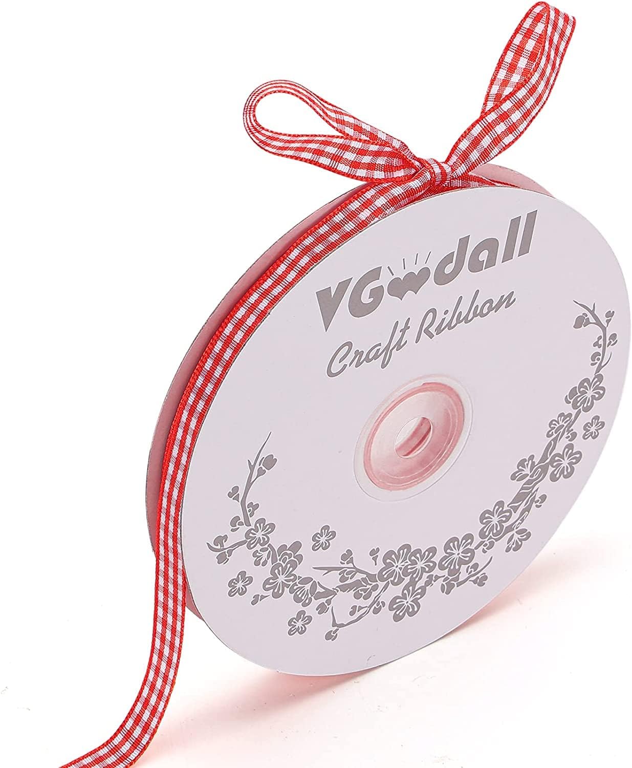 Amazon.com: 11 Yard/ 2 Rolls Valentine's Day Heart Beads Ribbon Stain ...