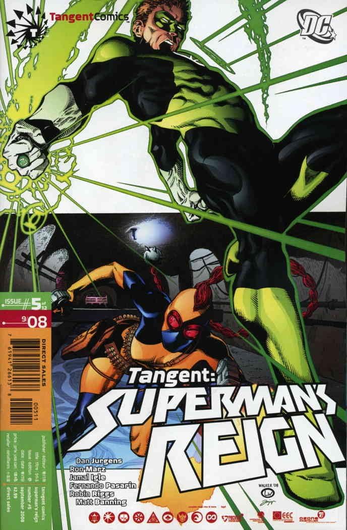 Amazon.com: Tangent: Superman's Reign #5 VF ; DC comic book | Green ...