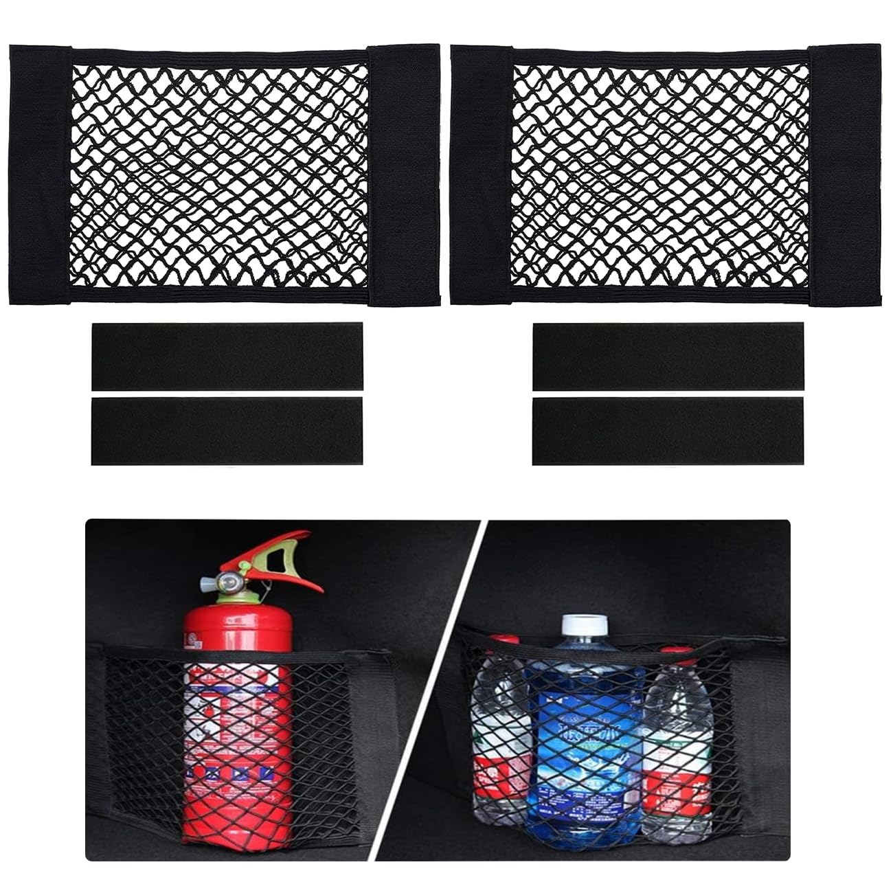Universal Mesh Cargo Net Car Storage Net Wall Sticker Organizer Pouch ...