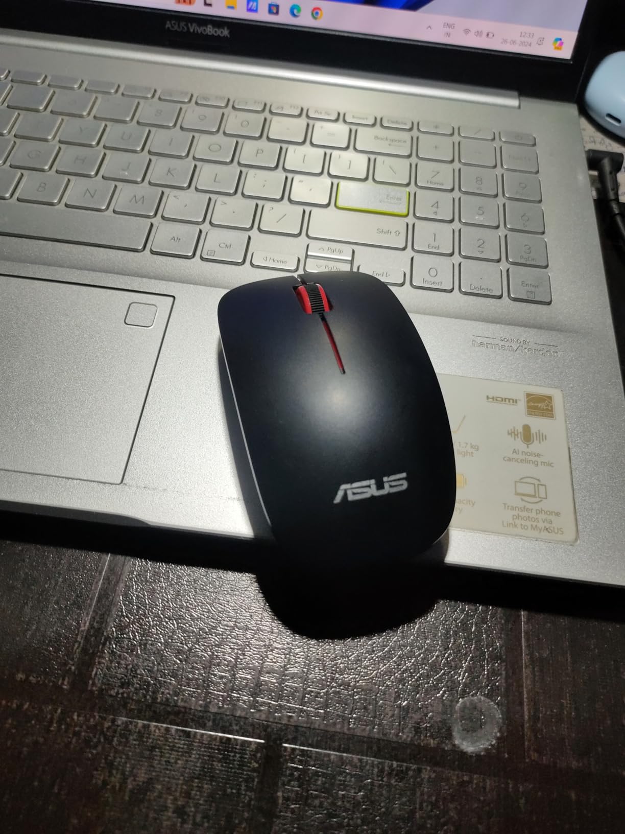Amazon.in: Buy ASUS WT300 Wireless Ergonomic USB Mouse, Ambidextrous ...