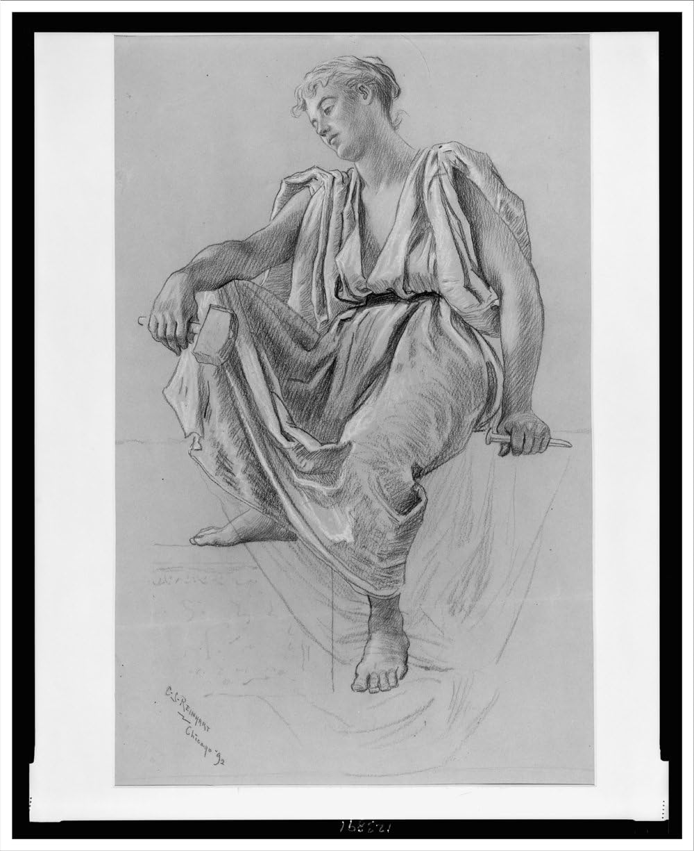 Amazon.com: Historic Print (L): [Allegorical female figure]: Posters ...