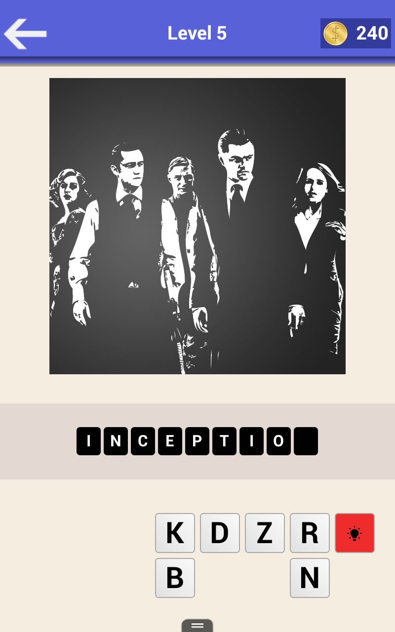 Movie Quiz : Guess the Shadow - App on Amazon Appstore