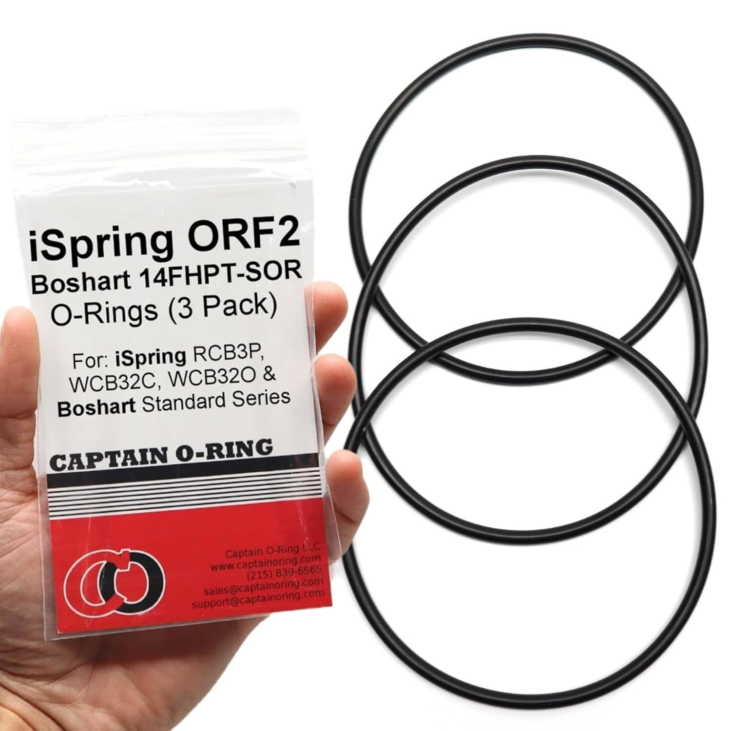 Amazon.com: Captain O-Ring – Replacement ORF2 / 14FHPT-SOR O-Rings for ...