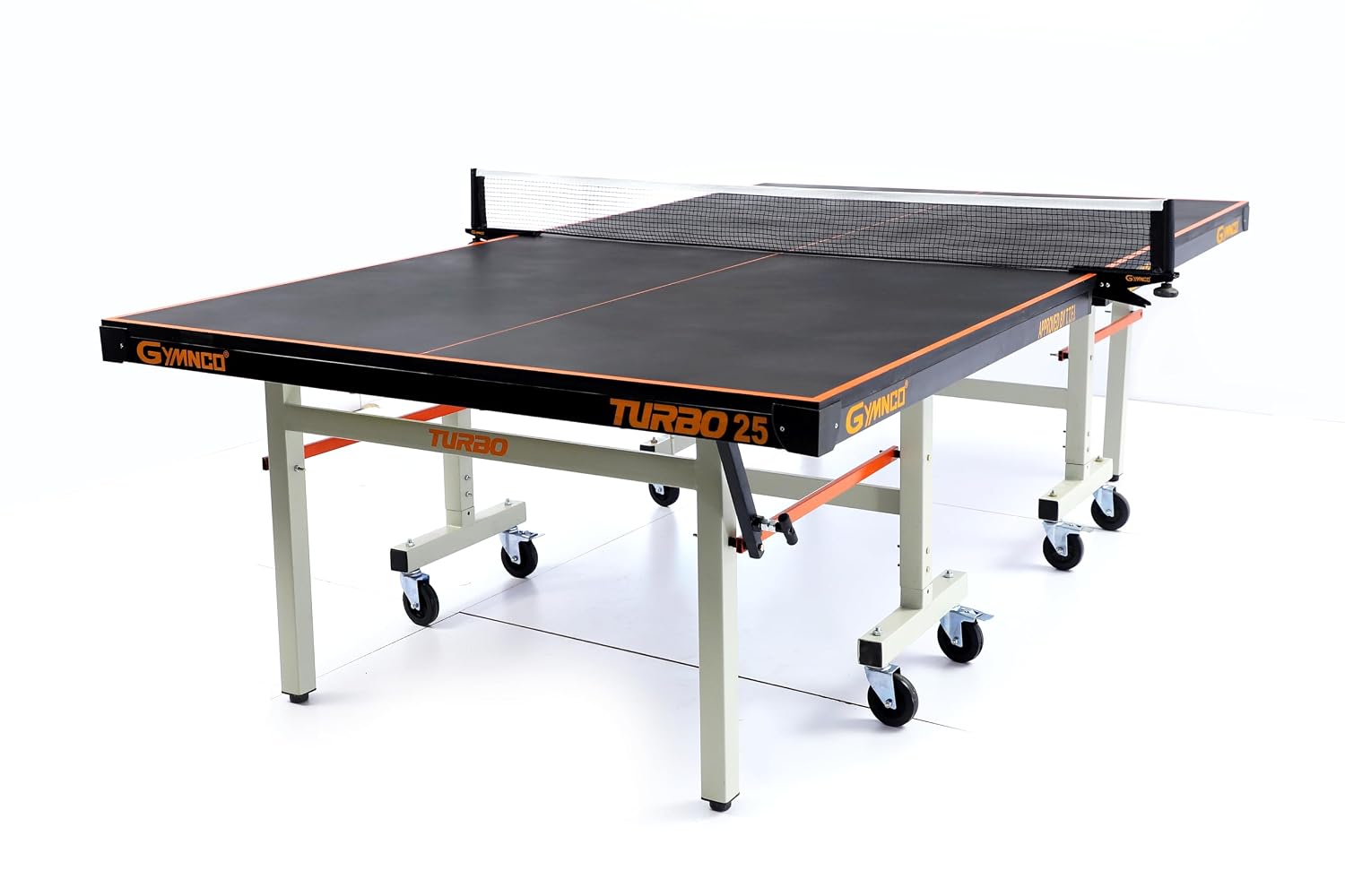 Buy GYMNCO Turbo 25 Table Tennis Table with 100 MM Wheel (Top 25 mm UV ...