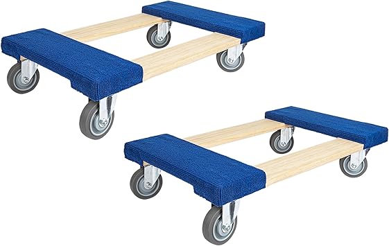 Amazon.com: HaulPro Furniture Dolly 30" x 18" I 4 Wheels Heavy Duty ...