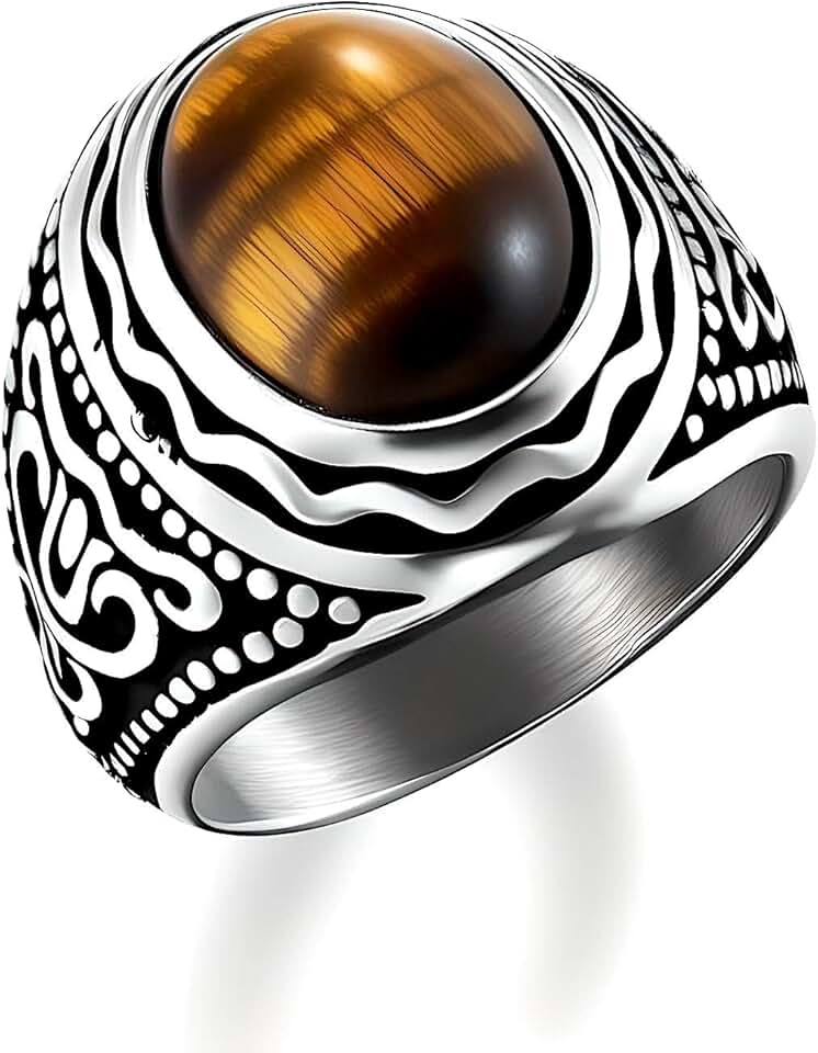 Amazon.in: Stainless Steel - Men's Rings / Men's Jewellery: Jewellery