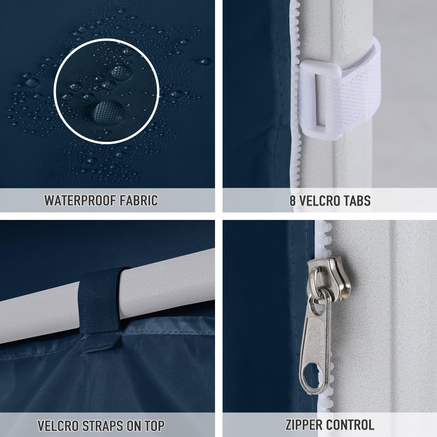 Snapklik.com : COOSHADE Instant Canopy SunWall 10x10 Canopy SideWall ...
