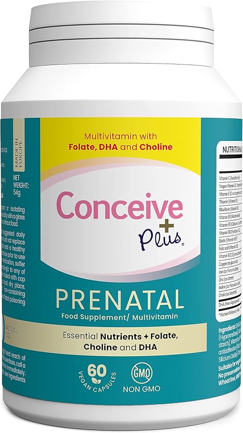CONCEIVE PLUS Prenatal Vitamins for Women - Multivitamin with DHA ...