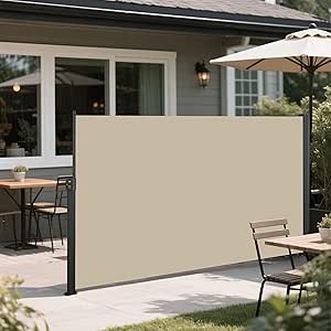 Amazon.com : Retractable Screen Side Awning, Full Aluminum Rust-Proof ...
