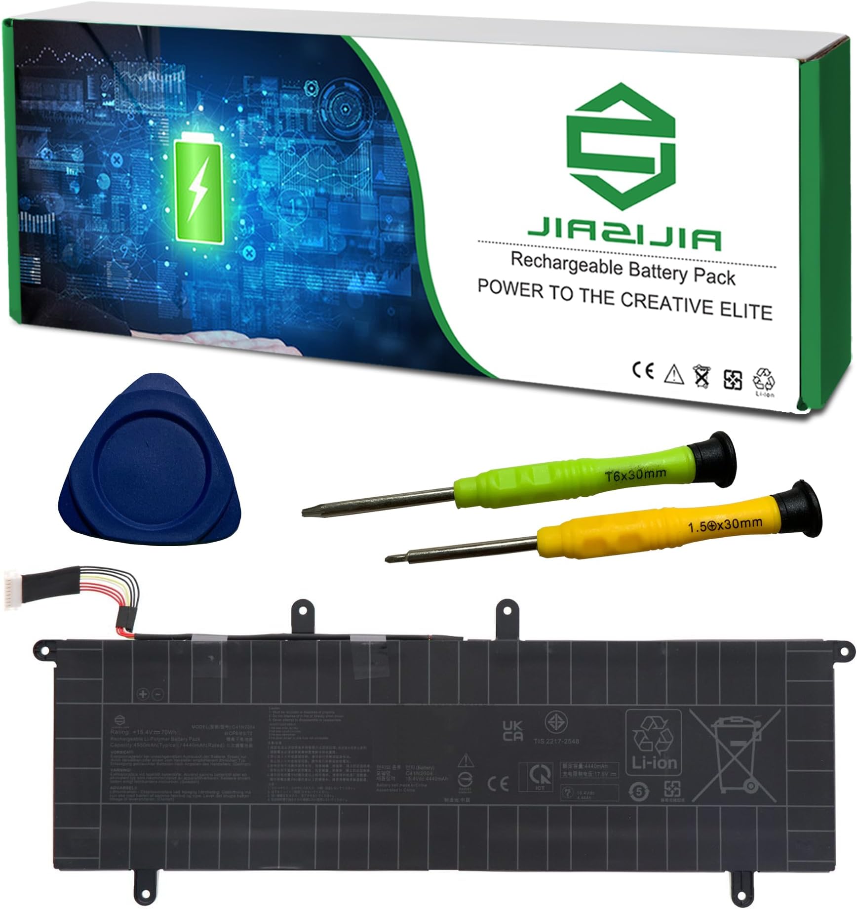Amazon.com: JIAZIJIA C41N2004 Laptop Battery Replacement for Asus ...