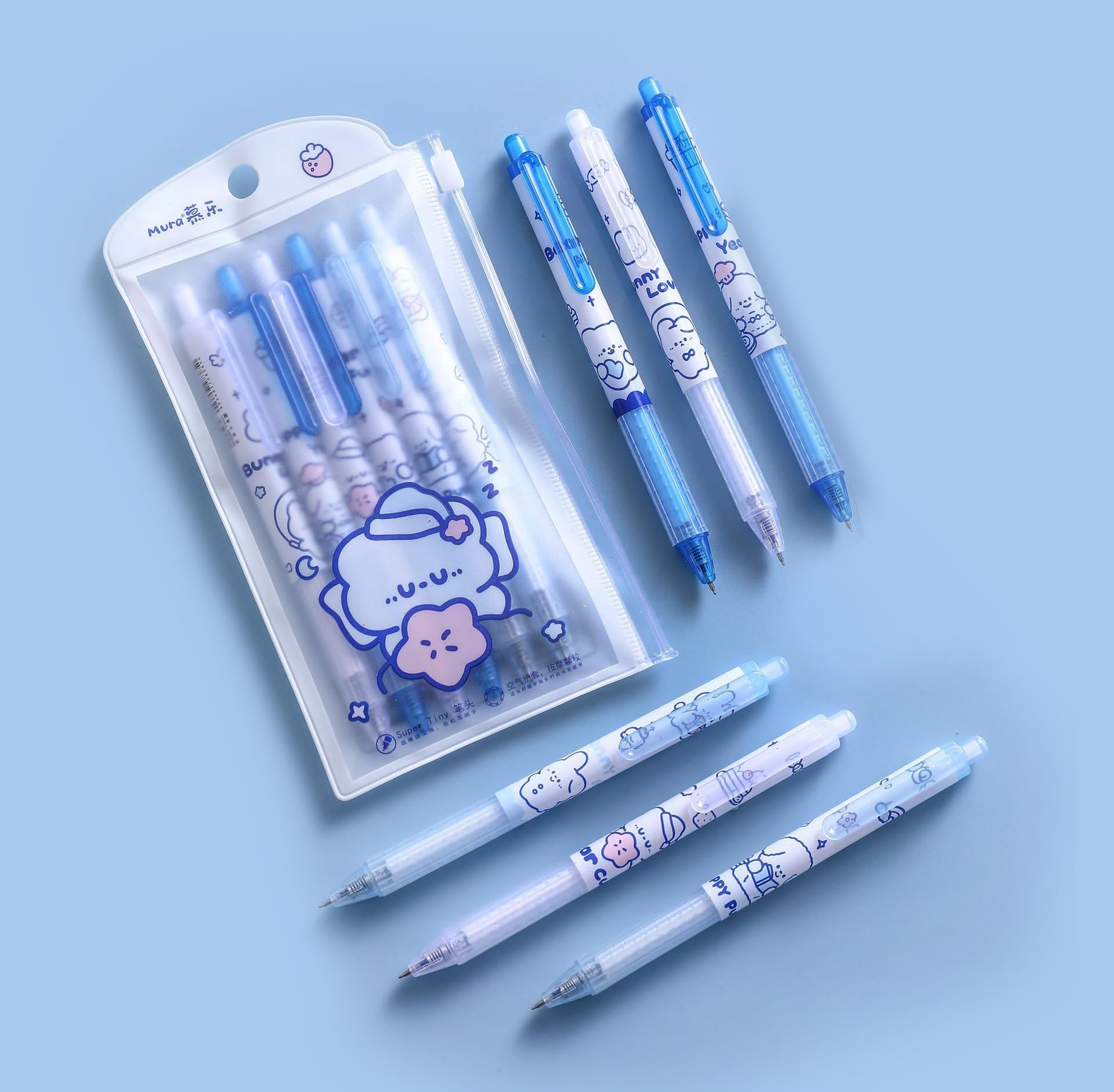 Amazon.com: MEOKIM Kawaii gel pen cute bear pen ins Japanese student ...