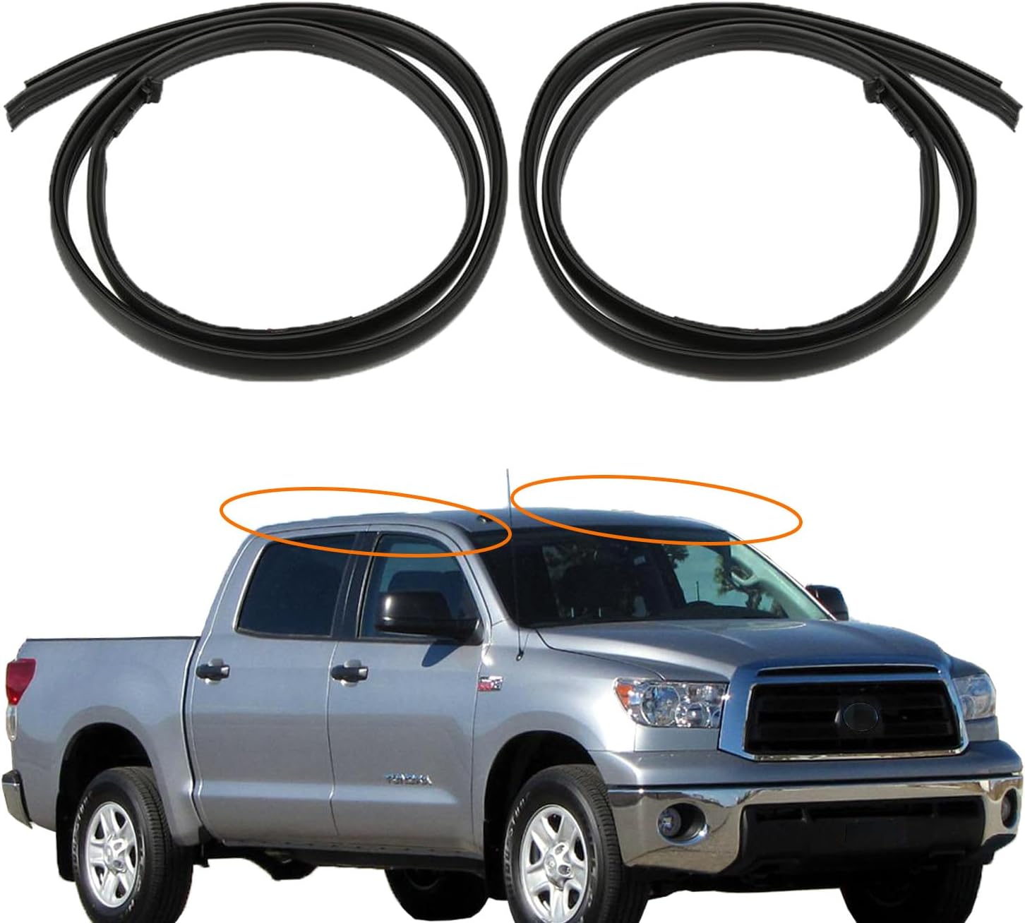 Amazon.com: Roof Molding Drip Weatherstrip Compatible with Toyota ...