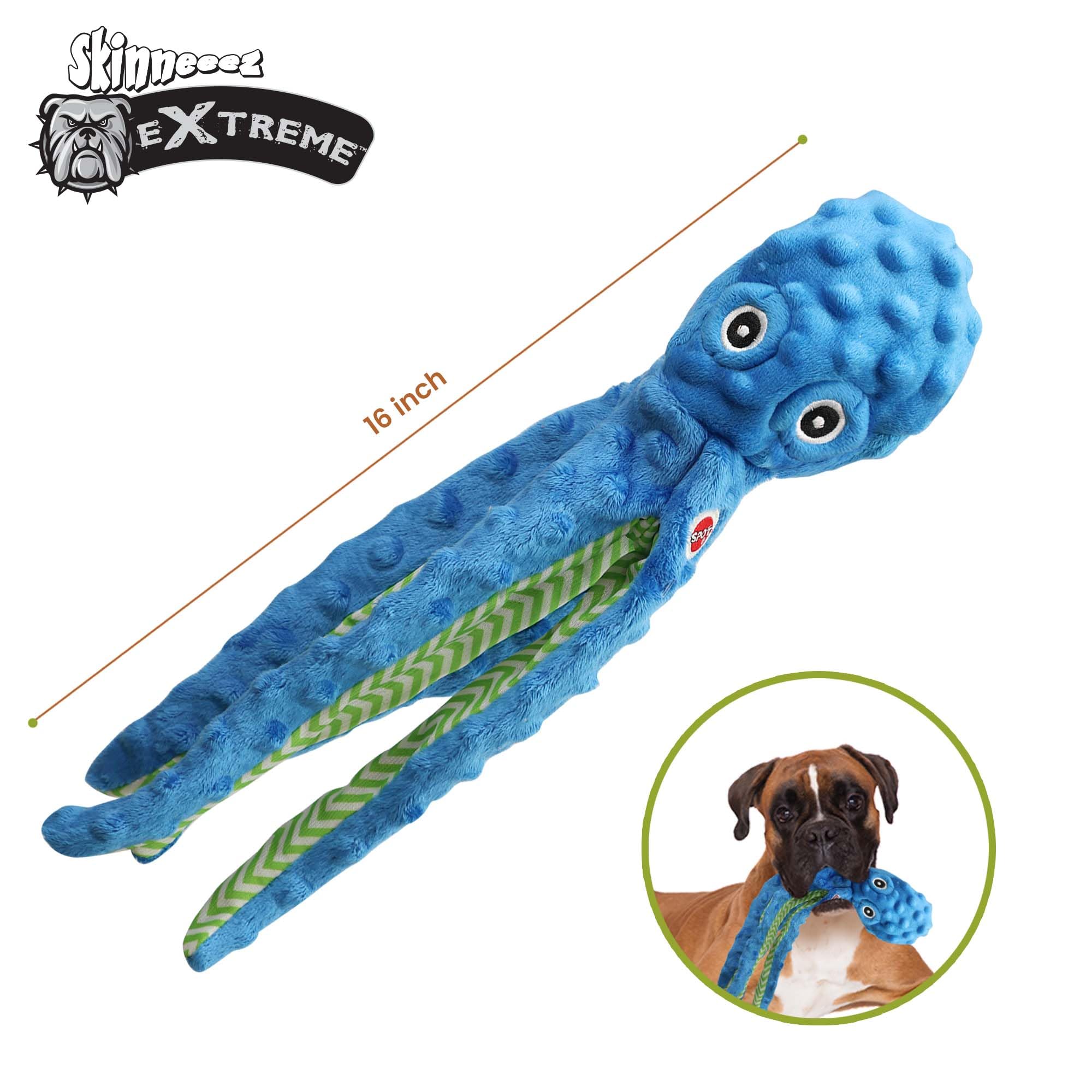 Kong Octopus Dog Toy Whiskerspot Octopus Dog Toy, Whiskerspot Stuffing ...