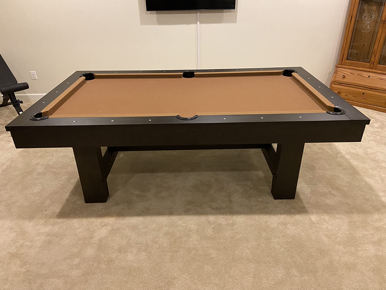 $48/mo - Finance EastPoint Sports Dayton Beige 96-Inch Pool Table ...