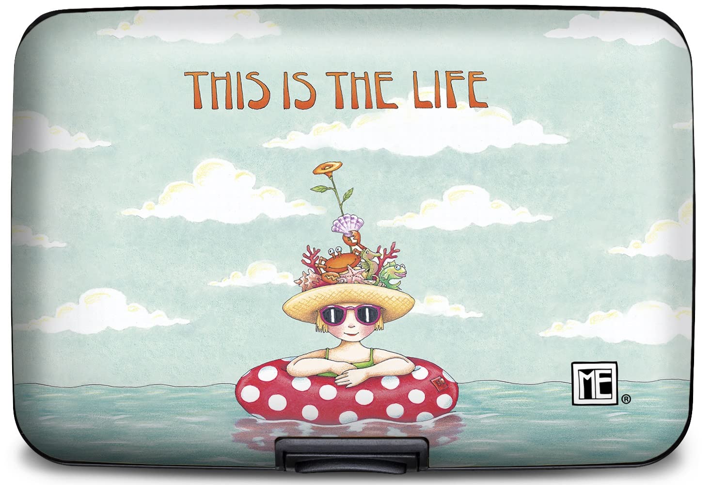 Snapklik.com : Mary Engelbreit This Is The Life Armored Wallet