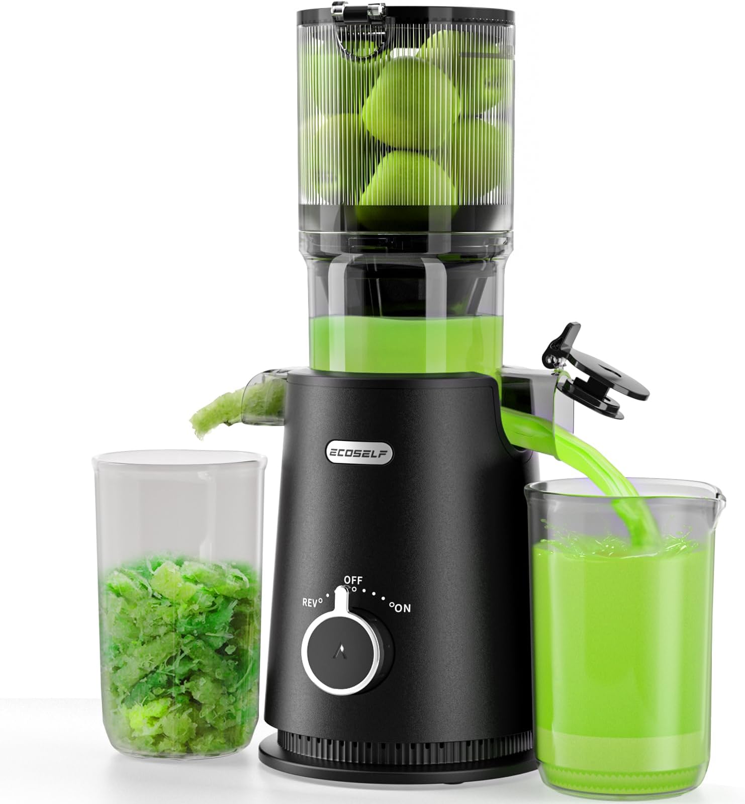 Amazon.com: Cold Press Juicer, JoyBear Slow Masticating Machines with 5 ...