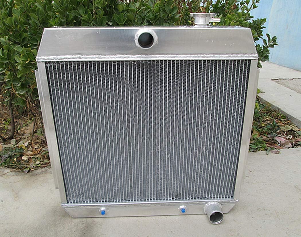 3 ROW ALUMINUM RADIATOR For 1955 1956 1957 CHEVY BEL AIR V8 W/COOLER 55 ...