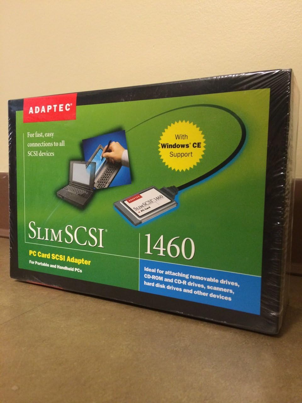 Amazon.com: Adaptec SlimSCSI 1460 Fast SCSI Adapter PC Card PCMCIA Kit ...