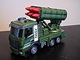 Amazon.com: Losbenco Remote Control Missile Military Truck, 2.4GHz RC ...