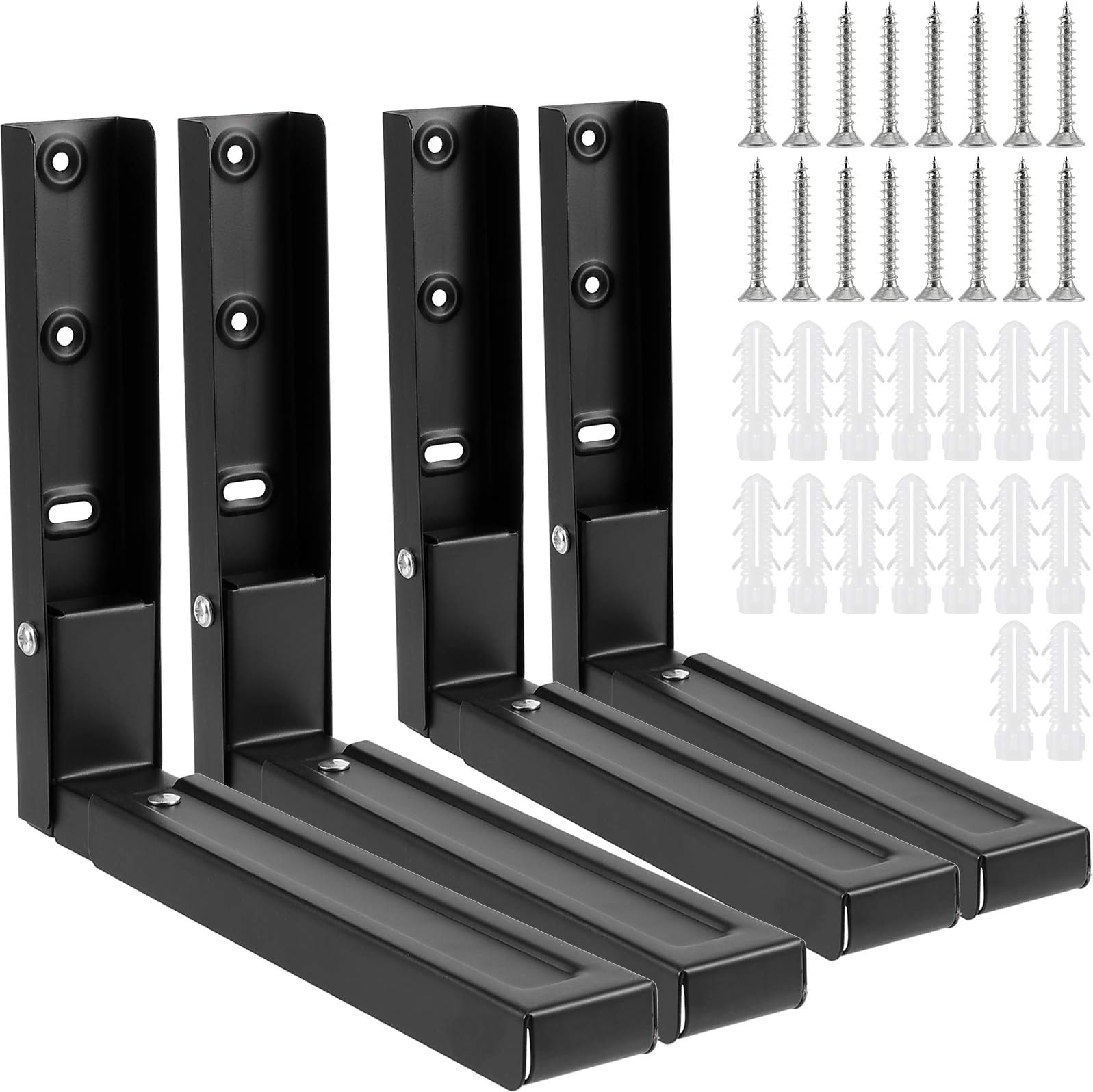 Amazon.com: AVF Steel Universal Wall-Mounted Microwave Brackets in ...