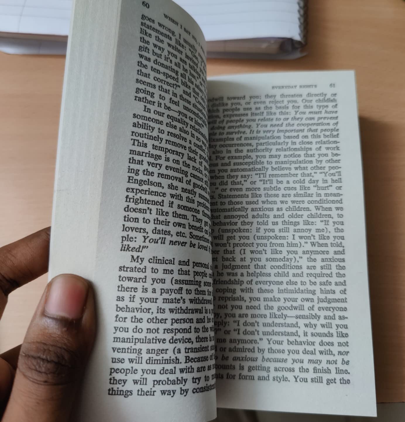 When I Say No, I Feel Guilty : Smith, Manuel J.: Amazon.in: Books