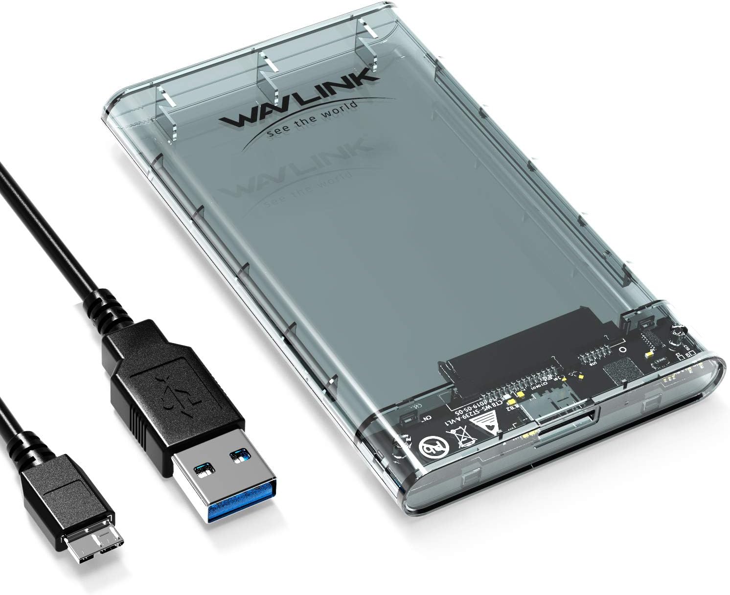 ORICO SATA to USB 3.0 External Hard Drive Enclosure for 2.5" HDD and ...